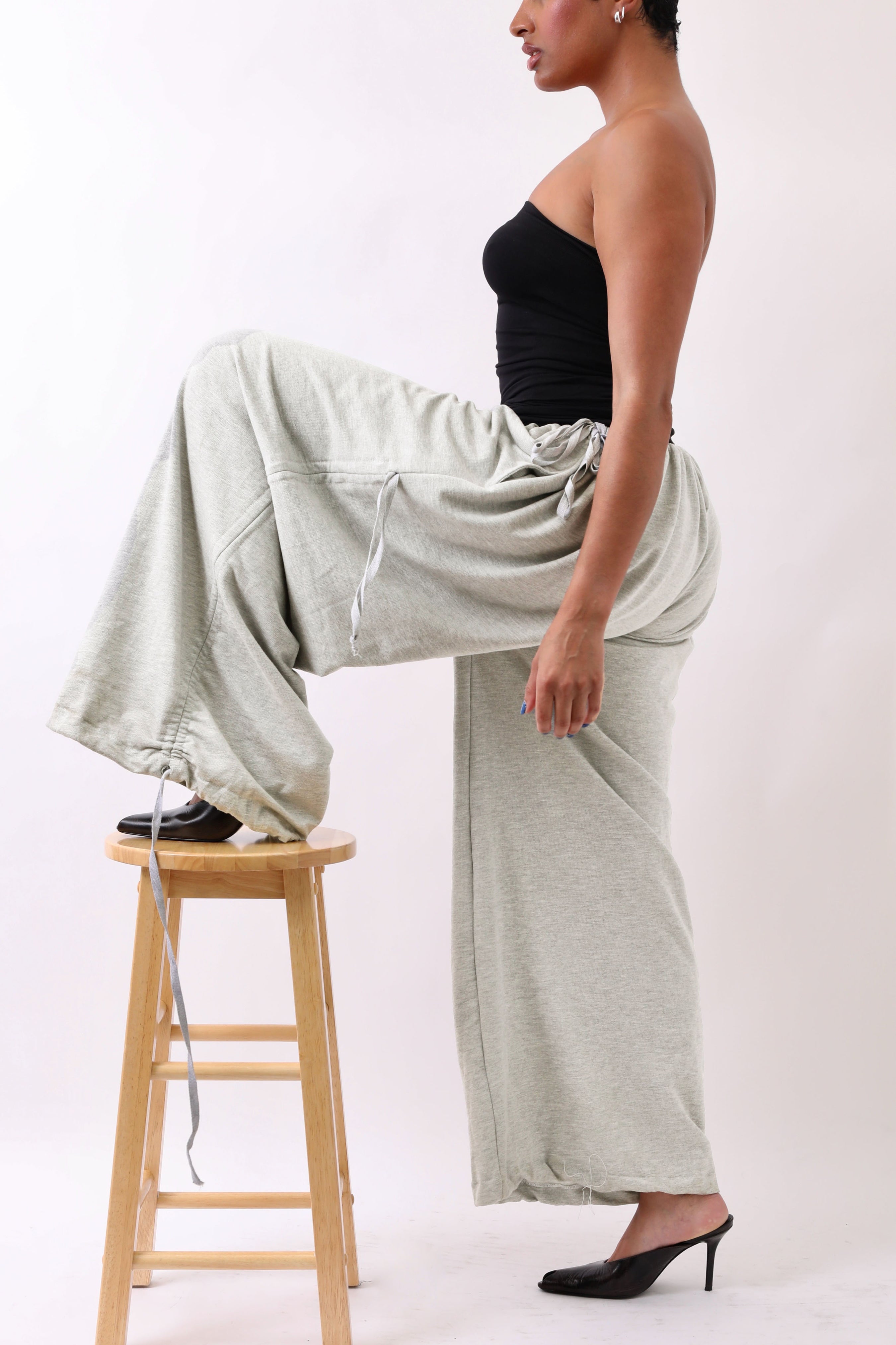 Infinity Pant in Gray – BABES
